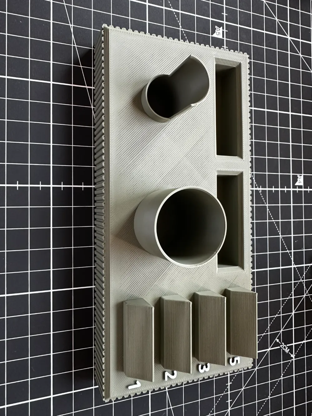 OneBlade Combo Razor Organizer by tux3105 - MakerWorld