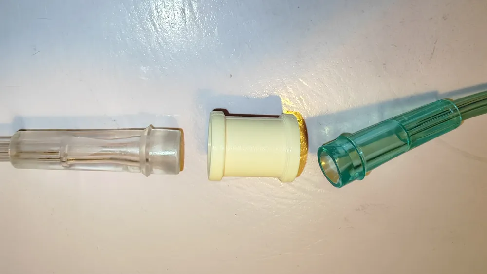O2 Hose Connector - Free 3D Print Model - MakerWorld