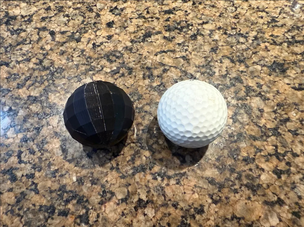 TPU Golf Ball - Free 3D Print Model - MakerWorld