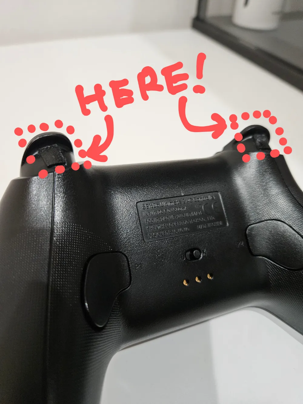 trigger stop for 8bitdo ultimate controller by Talty MakerWorld ...