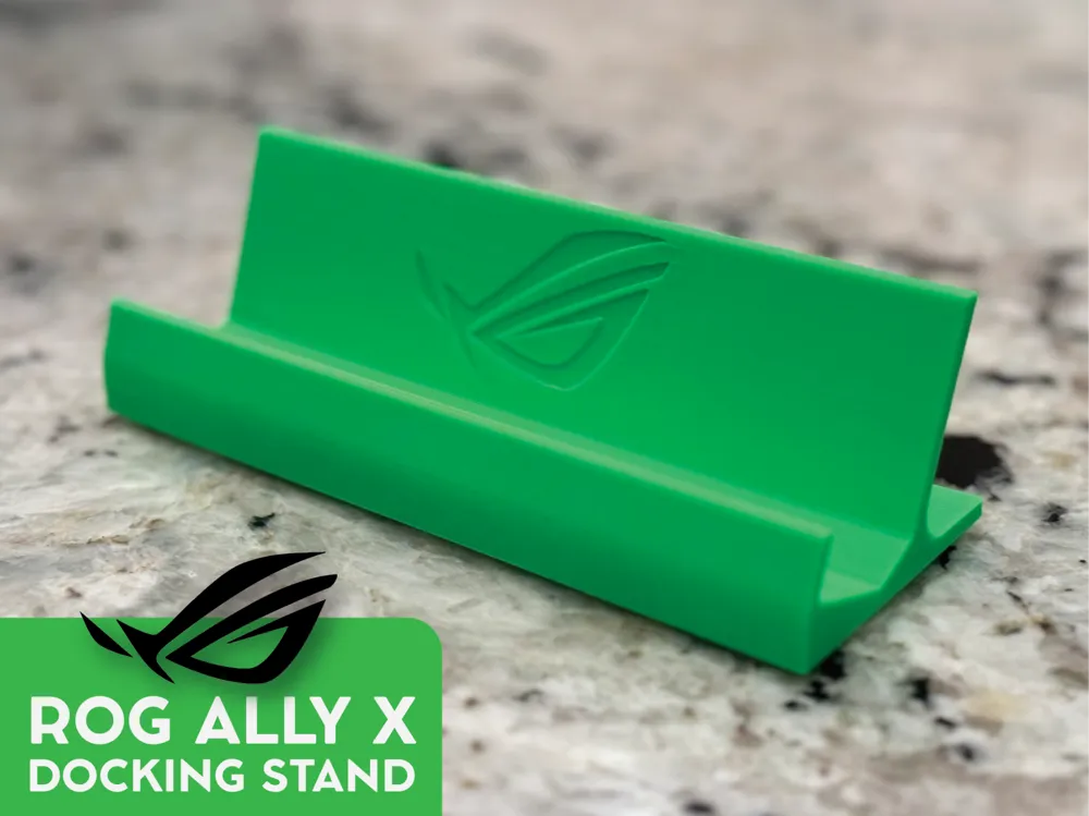 ASUS ROG Ally X Stand - Free 3D Print Model - MakerWorld
