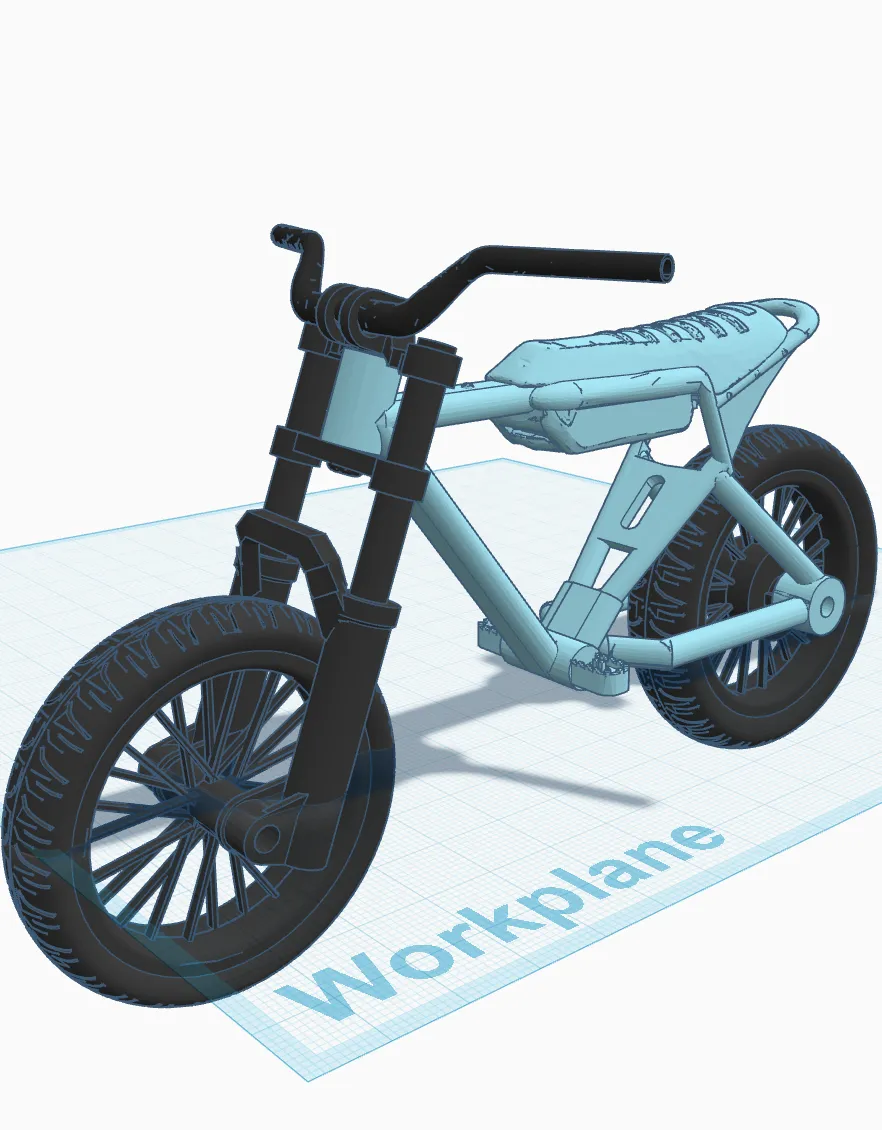 Mini Macfox X1S (Electric Bike) - Free 3D Print Model - MakerWorld