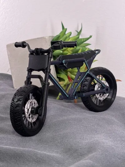 Mini Macfox X1S (Electric Bike) - Free 3D Print Model - MakerWorld