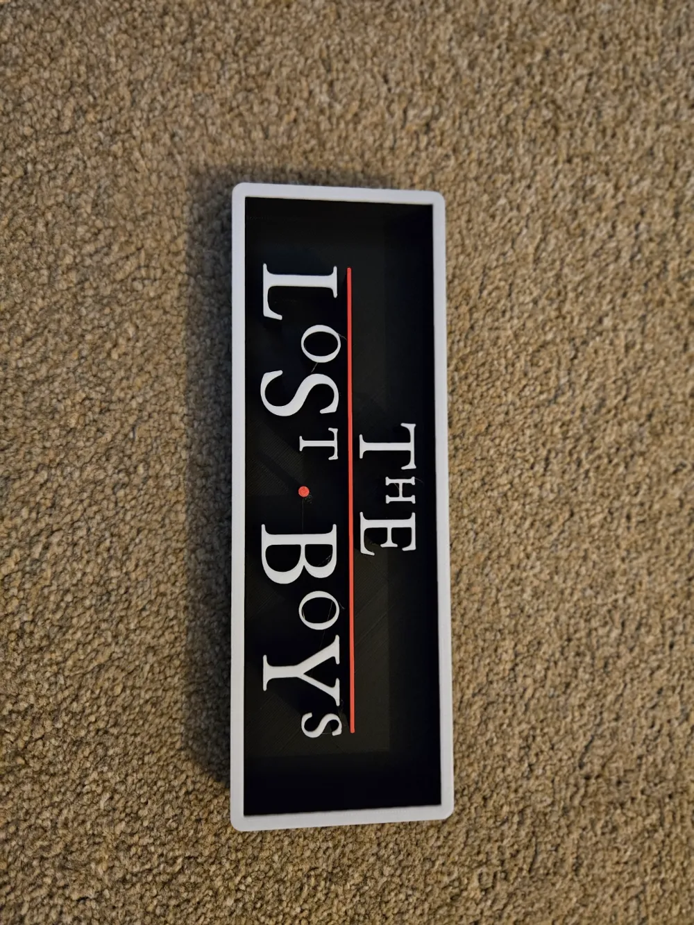 The Lost Boys Film / Cinema room Sign Logo Box by Jaybro187 - MakerWorld