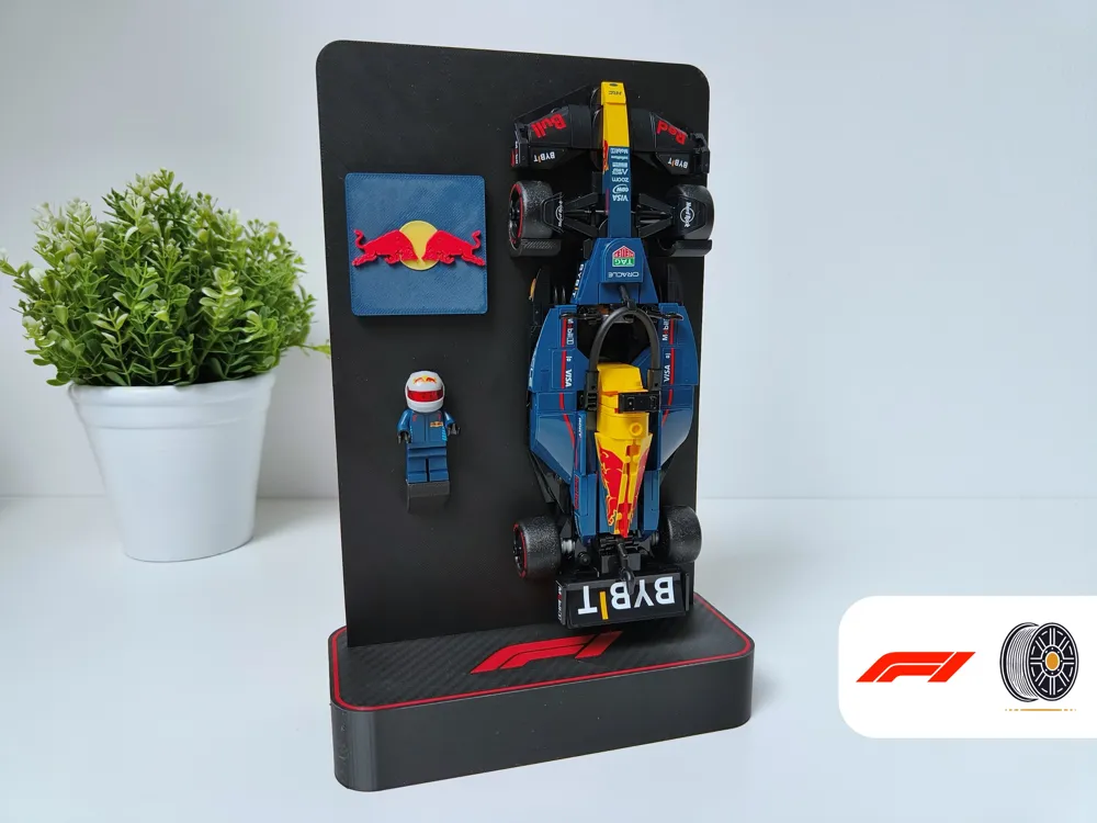 F1 Speed Champions Mount | All Team Logos Included - Free 3D Print ...