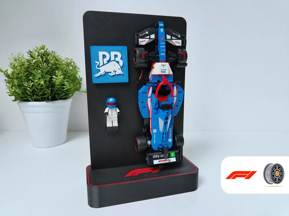F1 Speed Champions Mount | All Team Logos Included - Free 3D Print ...