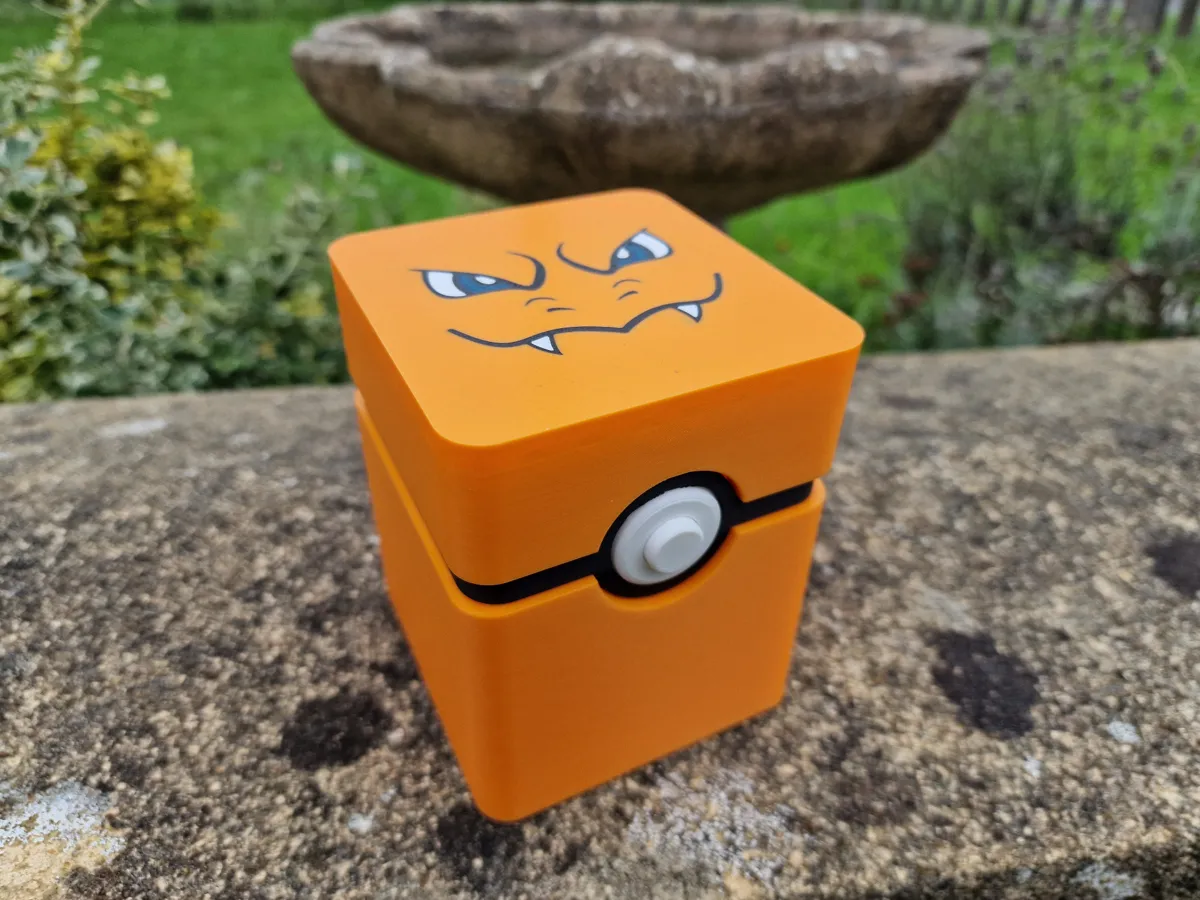 Pokemon Deck Box - Charizard by Poke Prints MakerWorld: Download Free 3D Models