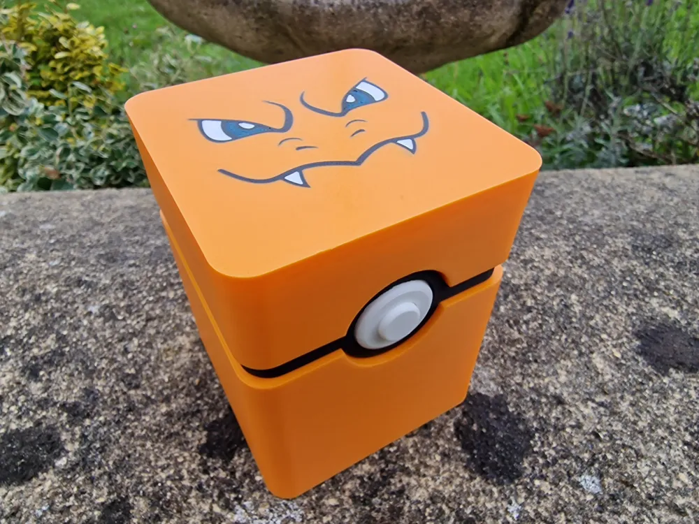 Pokemon Deck Box - Charizard - Free 3D Print Model - MakerWorld