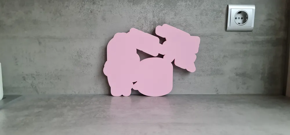 Mr. Sparkle Logo / Sign - Free 3D Print Model - MakerWorld