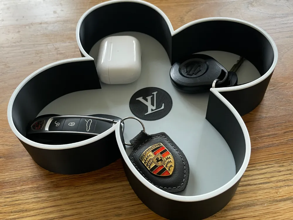 LV Key and Gadget Tray - Free 3D Print Model - MakerWorld