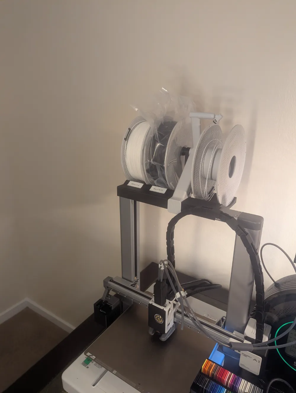 A1 Top Mounted Dual Spool Holder by TheAllegededEngineer MakerWorld ...