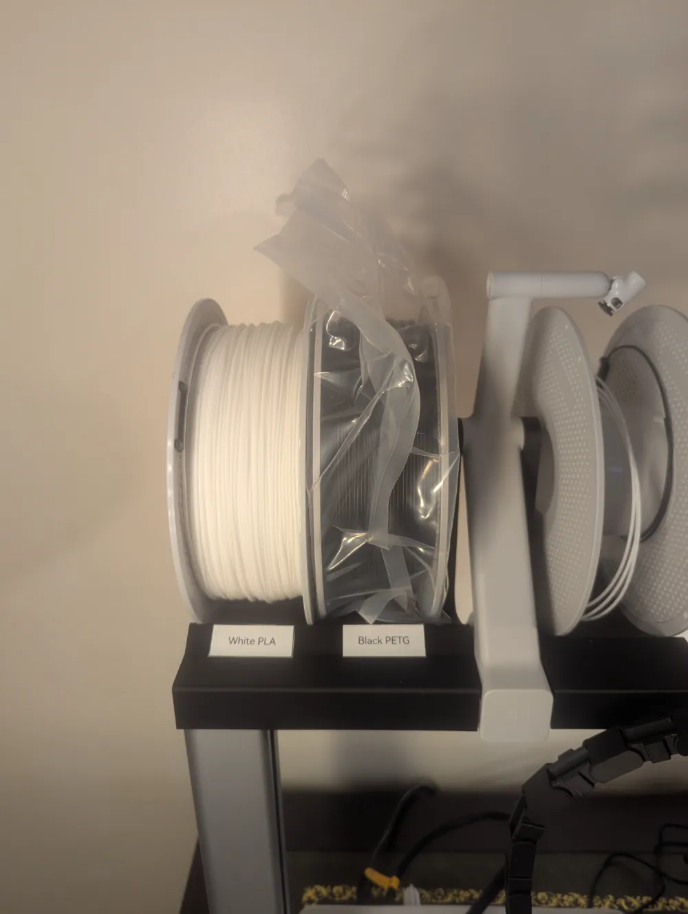 A1 Top Mounted Dual Spool Holder by TheAllegededEngineer - MakerWorld