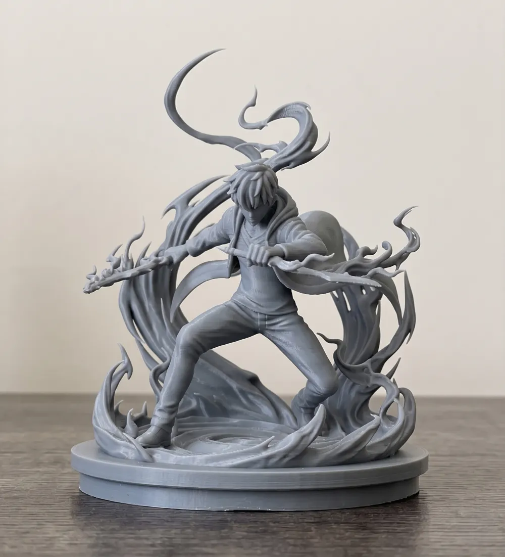 Sung Jin-Woo Dynamic Diorama | Solo Leveling - Free 3D Print Model ...