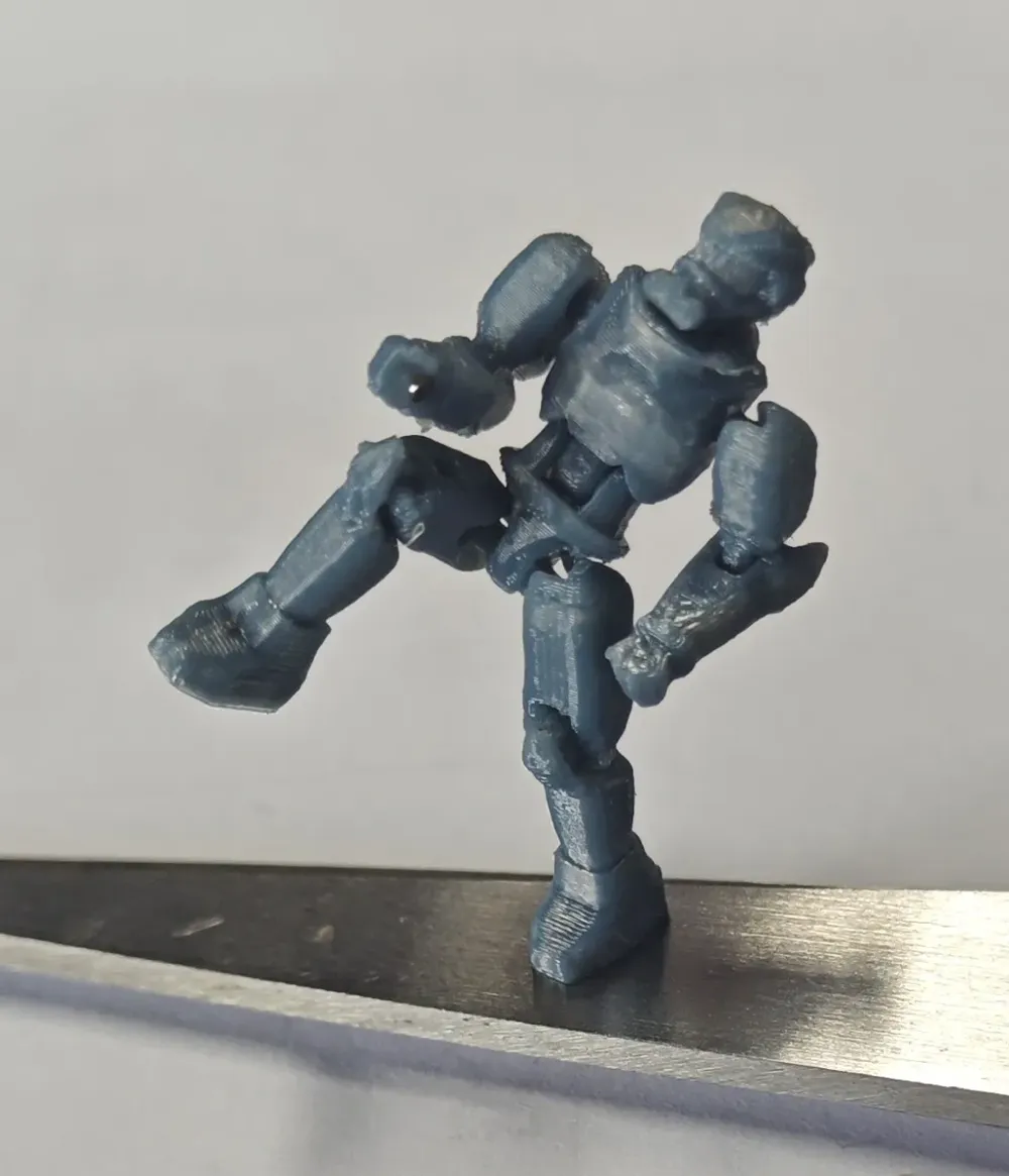 30mm tall, 11 joints articulated figure. Push your printer to its ...