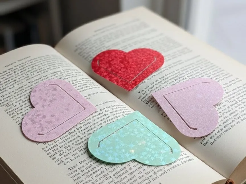 Heart Bookmark – Cute Page Holder - Free 3D Print Model - MakerWorld