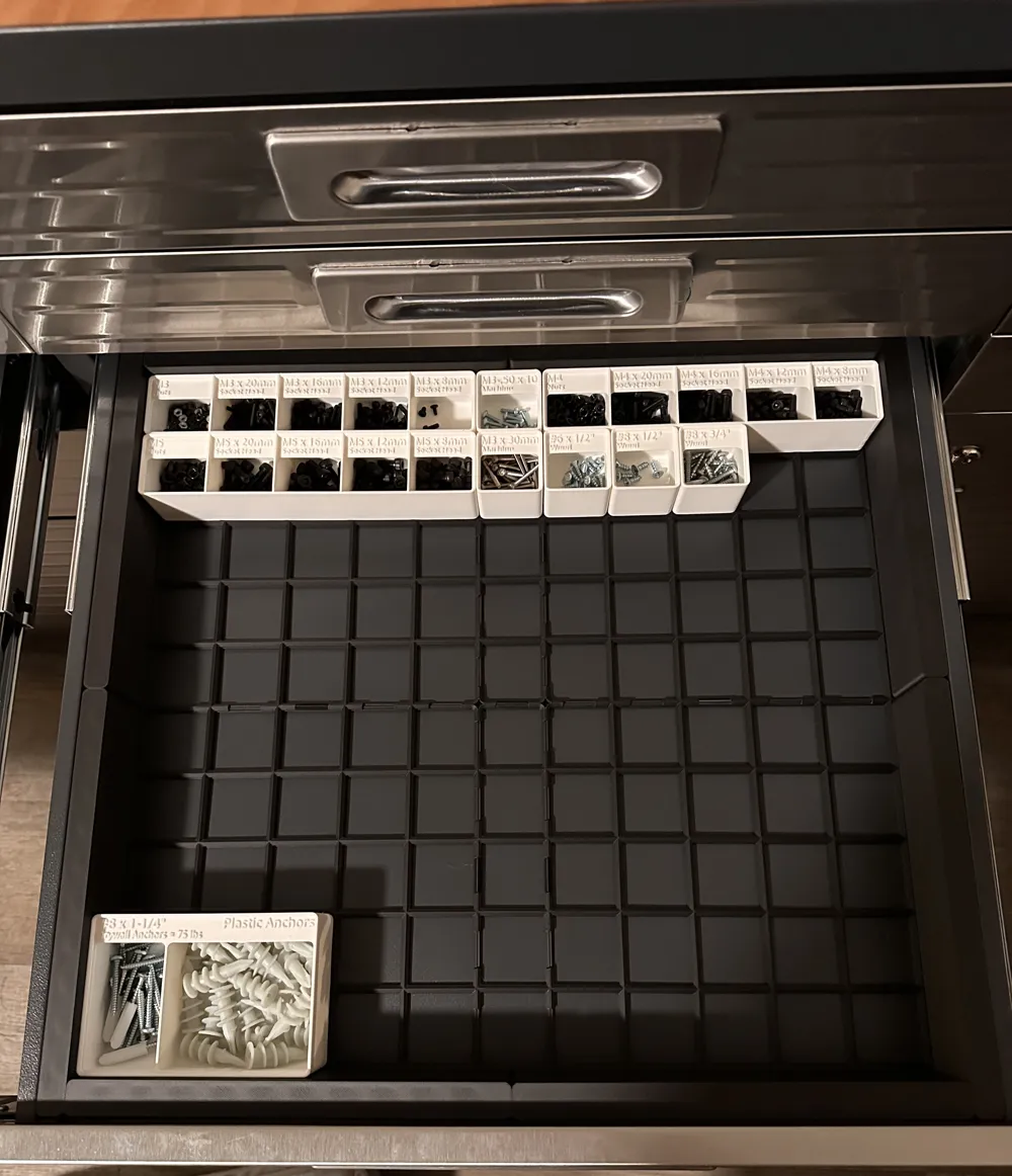 Seville Classics Ultra HD Tool Chest - Gridfinity - Free 3D Print Model ...