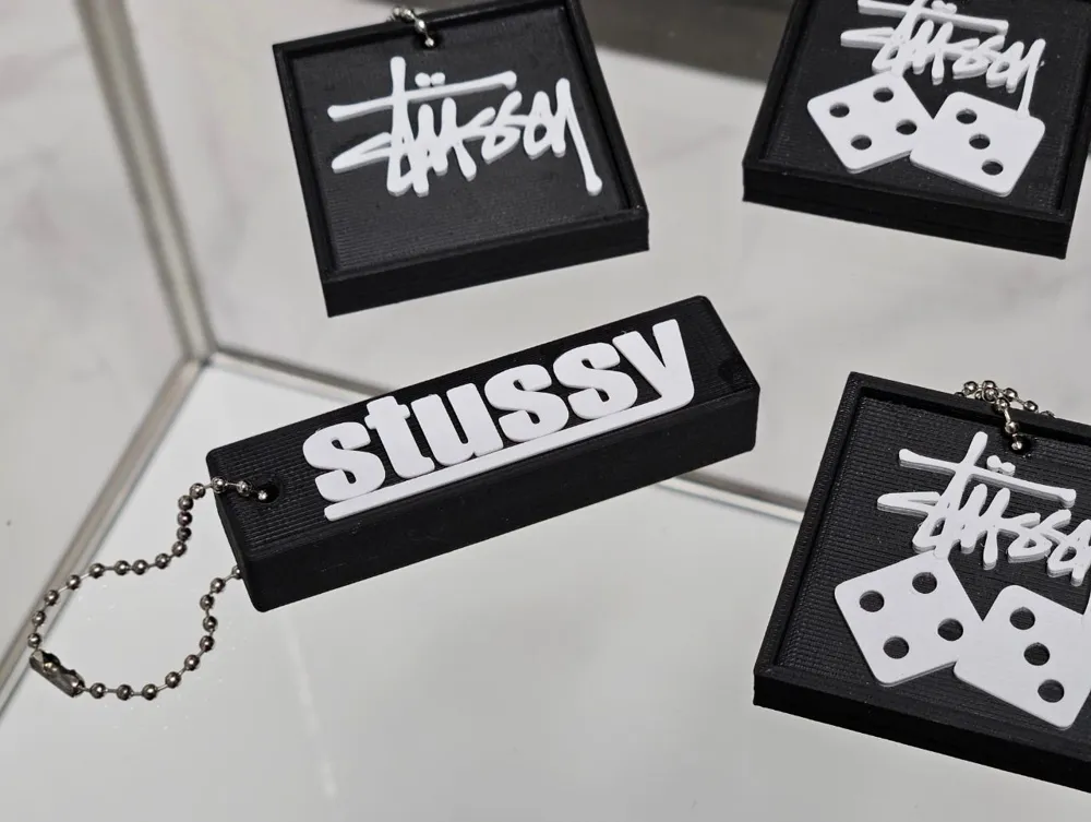 Stussy Keyring (The Ultimate Stussy Keychain) by Collector98MakerWorld ...