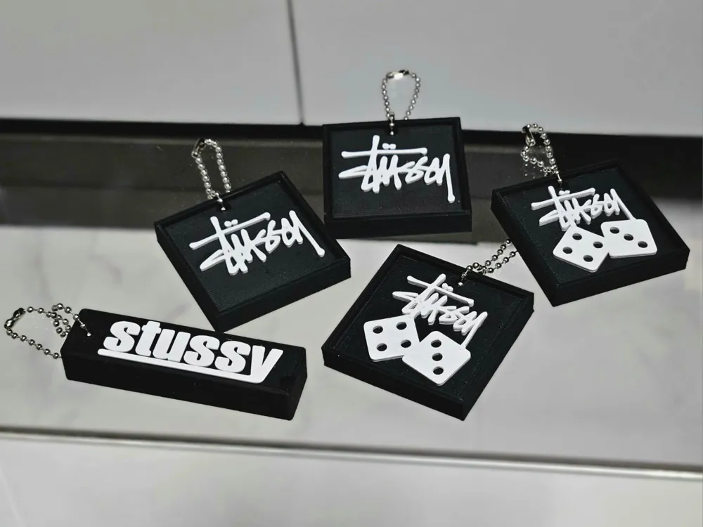 Stussy Keyring (The Ultimate Stussy Keychain) by Collector98MakerWorld ...