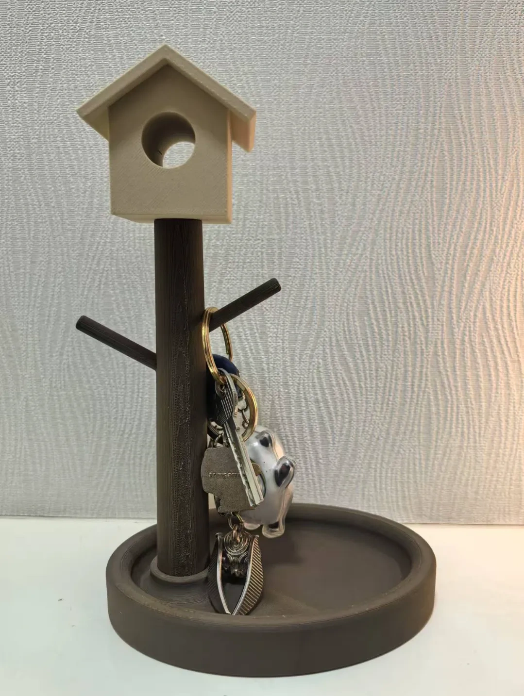 Little Bird's Home - Key Holder and Entryway Organizer by 一枣 - MakerWorld