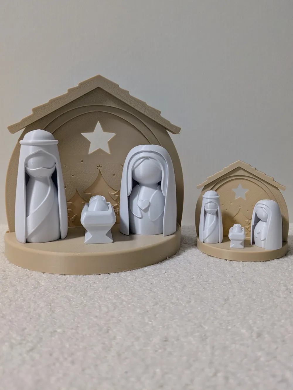 Light-Up Nativity Scene with Hidden Forest - Free 3D Print Model ...