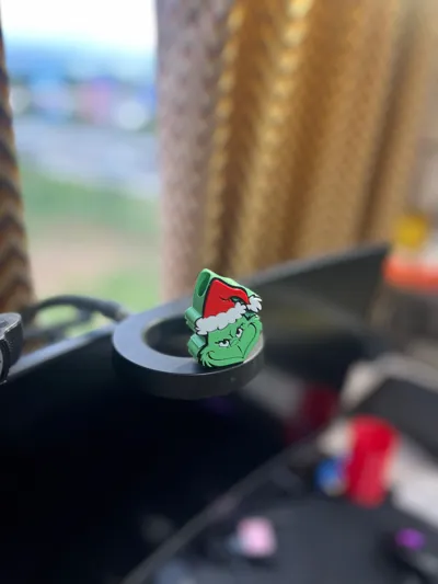 Grinch Straw Topper by Nicholas Mootoo MakerWorld: Download Free 3D Models