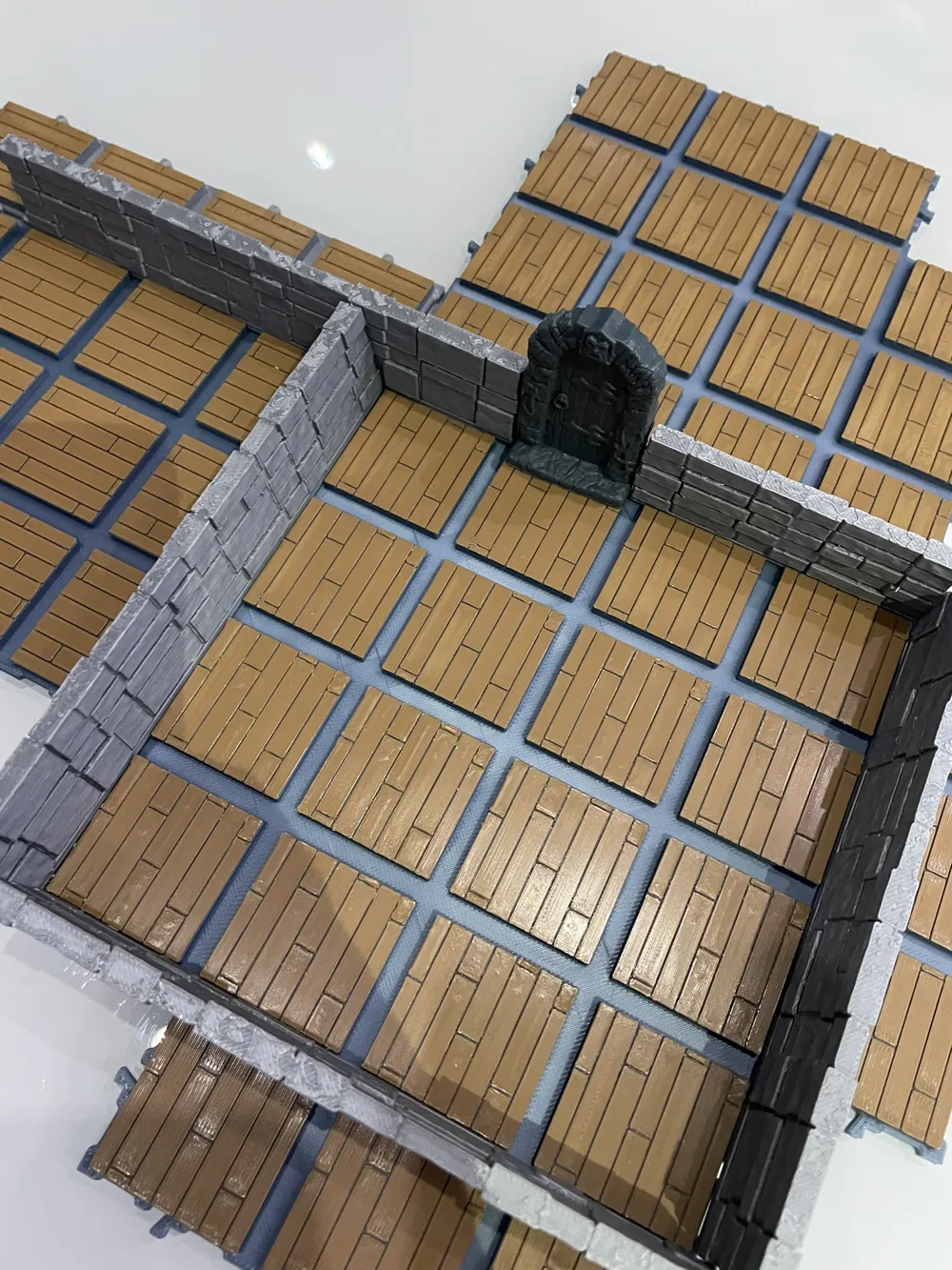 Wooden Plank Room Set - Modular 3D HeroQuest board - Free 3D Print ...