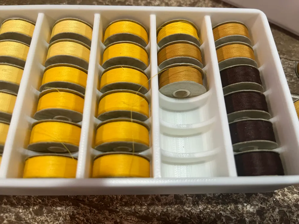 Longarm Prewound Bobbin Holder by DebClutter - MakerWorld