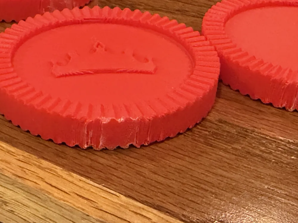 Cracker Barrel Checker Piece - Free 3D Print Model - MakerWorld