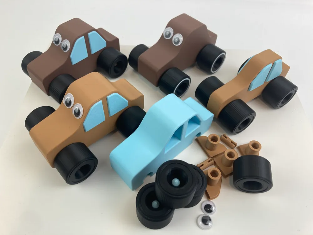Folding car - Sedan by 3DNestCZ - MakerWorld