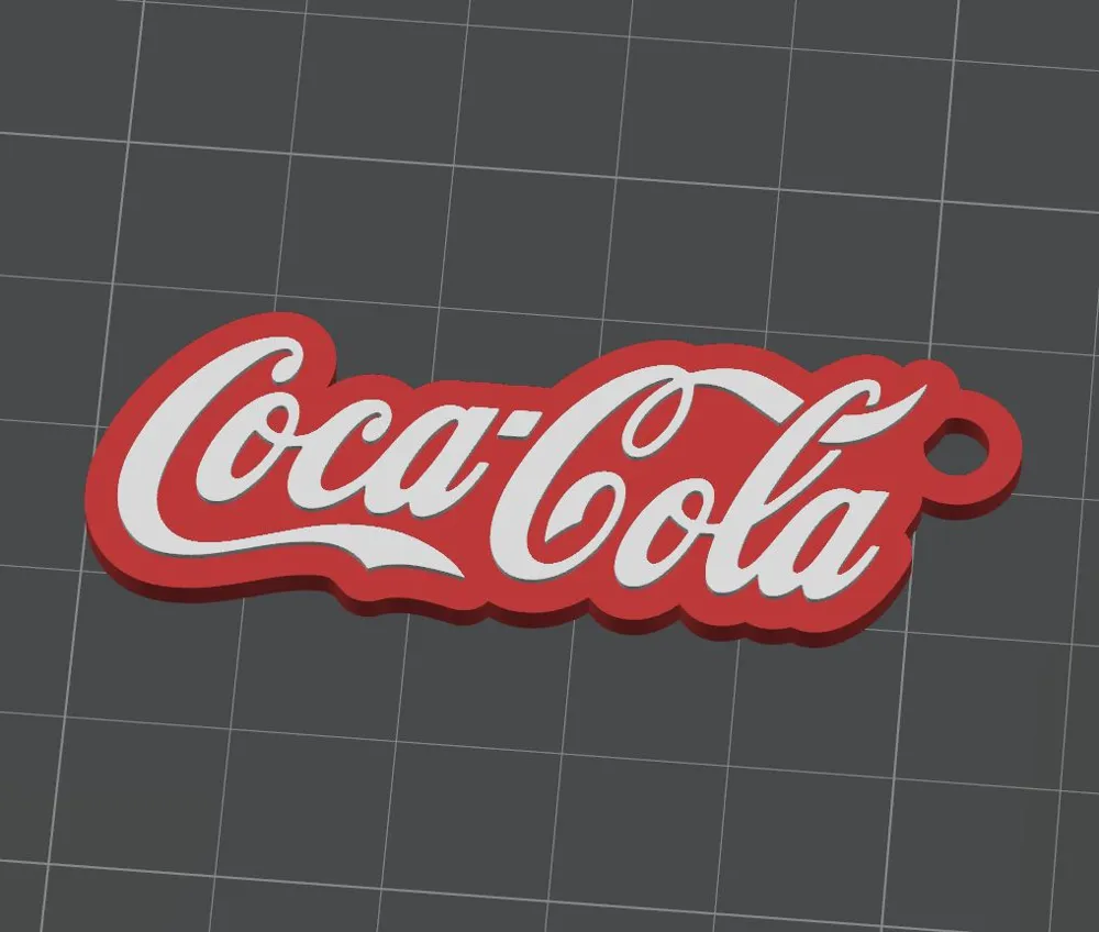 CocaCola keychain by Carlson - MakerWorld