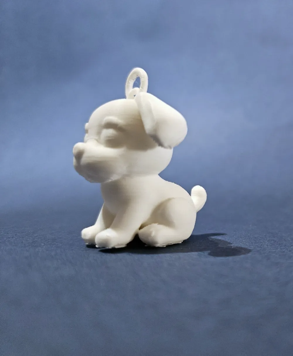 Cute Puppy Keychain by melli MakerWorld: Download Free 3D Models