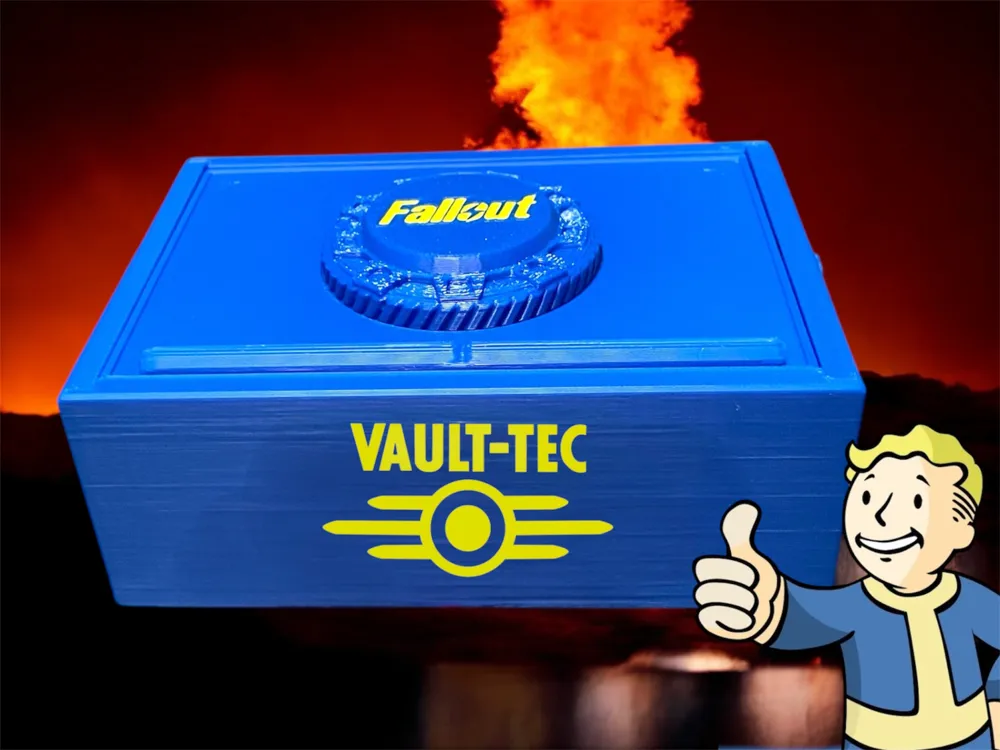 Fallout Vault-Tec Enigma Box by Major League Mods MakerWorld: Download ...