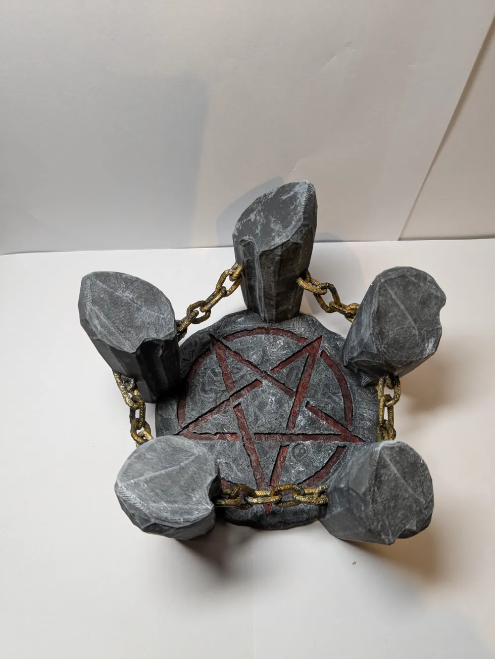 Shackled stone prison with pentagram - DND scenery by Together 3D ...