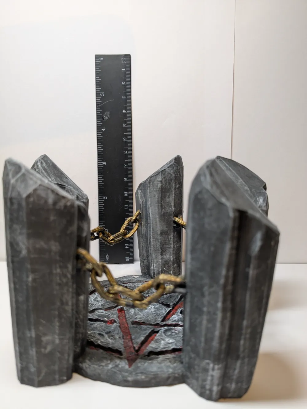 Shackled stone prison with pentagram - DND scenery by Together ...