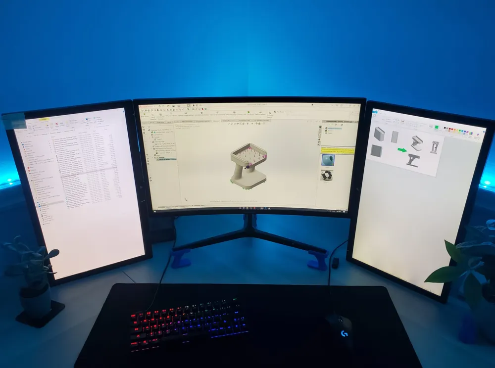 Minimal Monitor Leg Tree Stand by RAF - MakerWorld