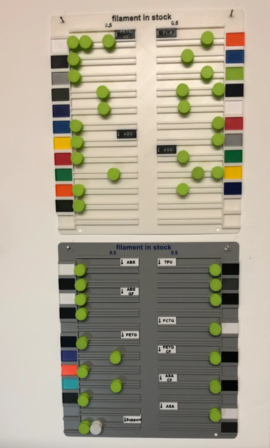 Filament Inventory - Free 3D Print Model - MakerWorld