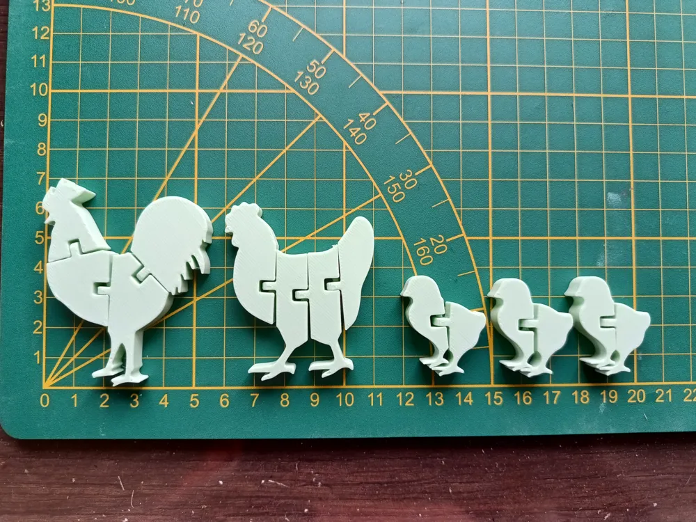 Articulated farm animals set 2 by Hanysek - MakerWorld