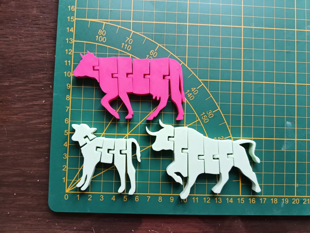 Articulated farm animals set 2 by Hanysek MakerWorld: Download Free 3D ...