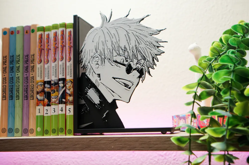 Bookend of Satoru Gojo | Jujutsu Kaisen by 3D Manga Panels MakerWorld ...