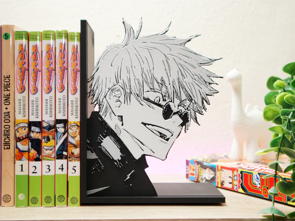 Bookend of Satoru Gojo | Jujutsu Kaisen by 3D Manga Panels MakerWorld ...