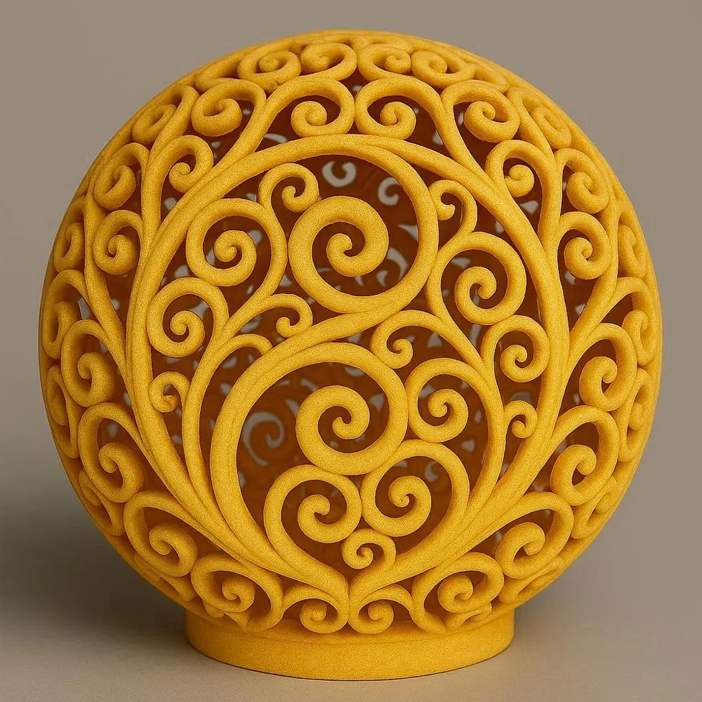 Yin-Yang Ornamental Sphere for an LED Tealight by sTe MakerWorld ...