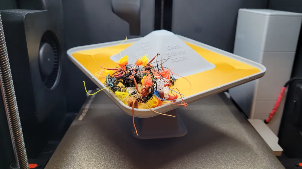 "Don't Spill the POOP!" - Filament Purge Game by kmdesignslinn - MakerWorld