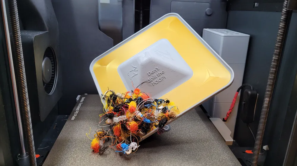 "Don't Spill the POOP!" - Filament Purge Game by kmdesignslinn - MakerWorld