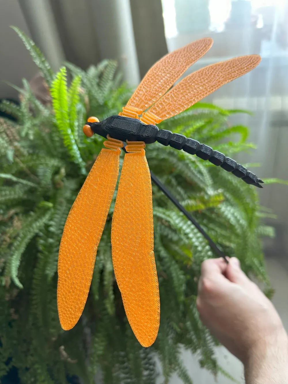 Dragonfly articulated wings, multipart, no ams by Wilikskiller MakerWorld: Download Free 3D Models