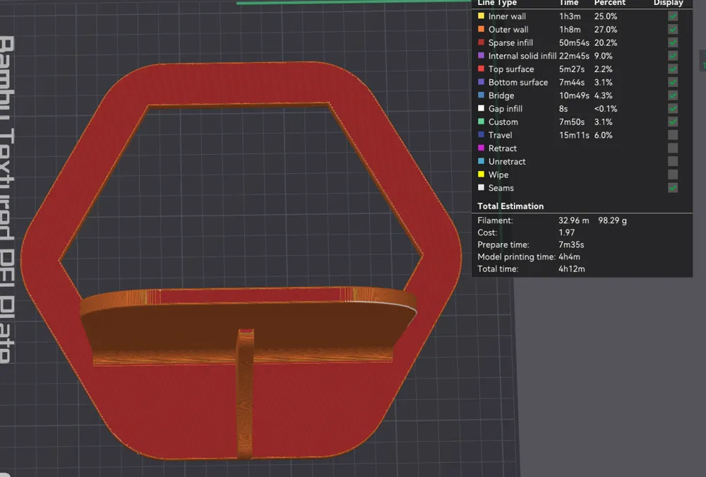 Bathroom plant shelf by tomsky000 - MakerWorld