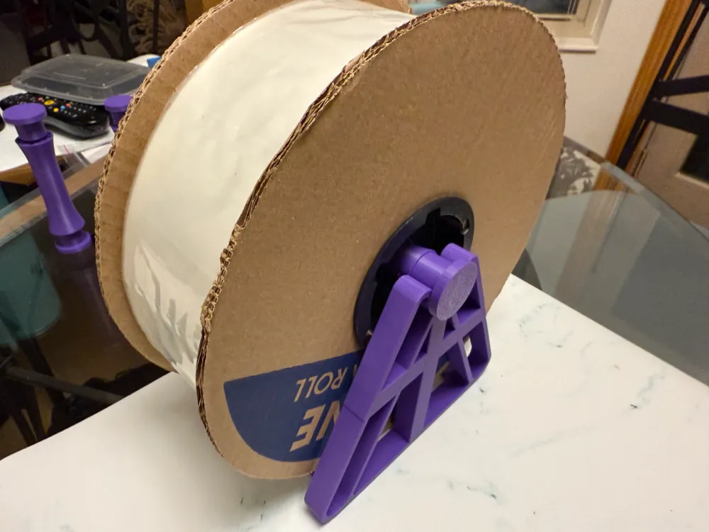 Filament Spool Holder Stand Remixed by MyBluBu MakerWorld: Download ...