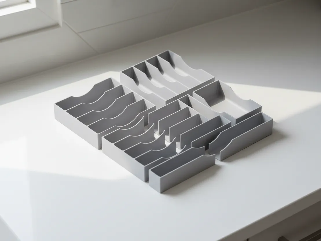 Modular Kitchen Drawer Organizer System - Free 3D Print Model - MakerWorld
