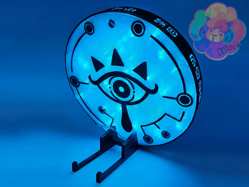 Sheikah Eye Lamp (The Legend of Zelda: Breath of the Wild Fan Art) by ...
