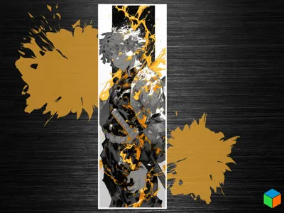 Zenitsu Thunder Breathing Bookmark Demon Slayer - Free 3D Print Model ...