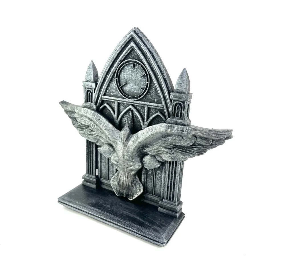 The Crow Cathedral Shelf - Free 3D Print Model - MakerWorld